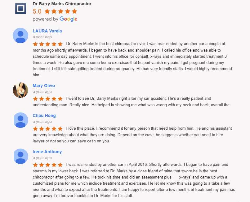 chiropractor-reviews-google | Chiropractor Orange CA